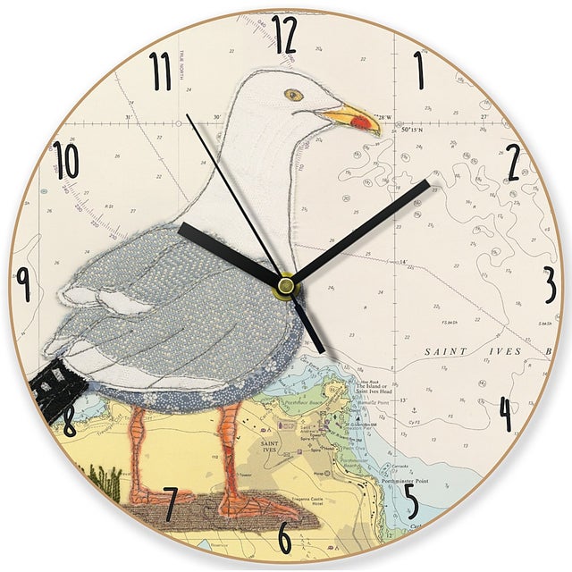 seagull wall clock